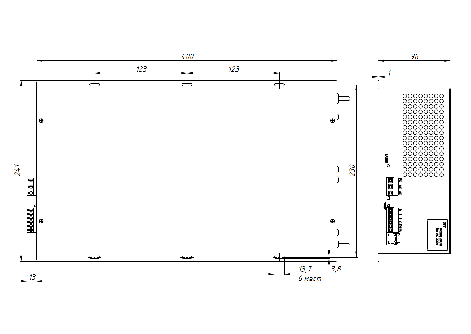 Блок высокого напряжения SPT-200 200W - купить в интернет-магазине cnc ...